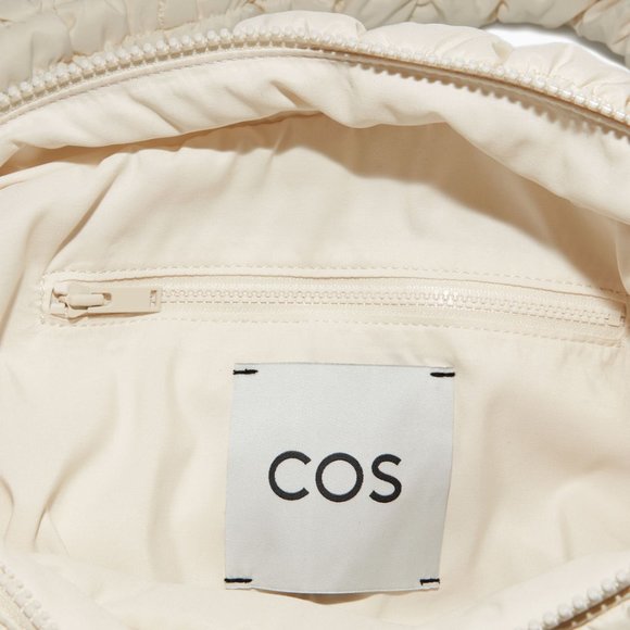 COS | Bags | Nwt Cos Quilted Oversized Shoulder Bag Offwhite | Poshmark